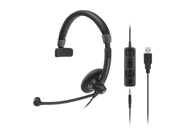 SENNHEISER 507084 SC 45 USB CTRL, JACK, MUSBO, MONAURAL - Newegg.com