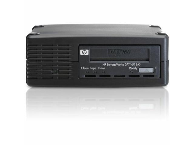 HP Q1588B Black 160GB StoreEver DAT 160 SAS External Tape Drive ...