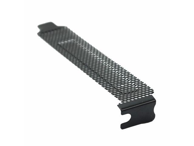 5pcs/lot Black Mesh Hard Steel PCI Slot Covers Bracket w/ Screws, Full ...