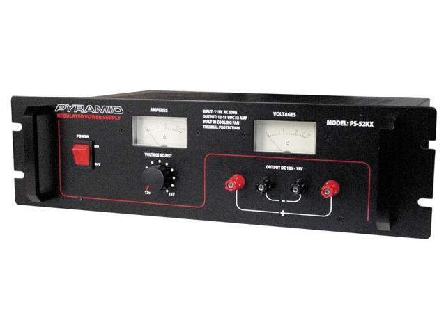 Pyramid PS52KX 50-Ampere Power Supply with Built-In Cool Fan - Newegg.com