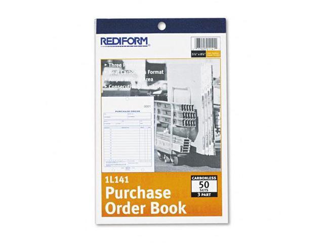 Rediform Purchase Order Book Bottom Punch 5 1/2 x 7 7/8 3-Part ...