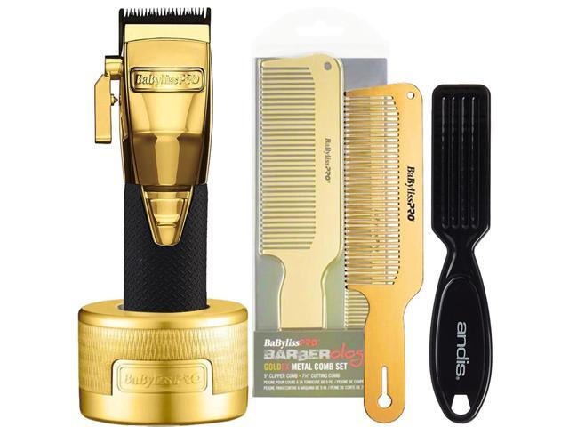 BaByliss PRO GoldFX Boost+ Gold Adjustable Blade Cordless Clipper ...