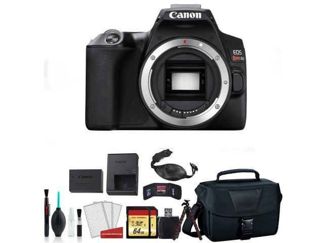 Canon Rebel SL3 Camera (Body Only) (Kit Box) - Kit with 2x 64GB Card ...