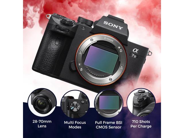 Sony Alpha a7 III Mirrorless Digital Camera with 28-70mm Lens - Newegg.com