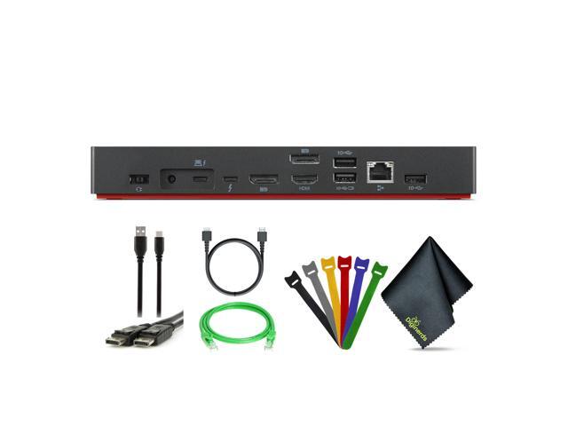 Lenovo ThinkPad Universal Thunderbolt 4 Dock 40B00135US + HDMI Cable ...