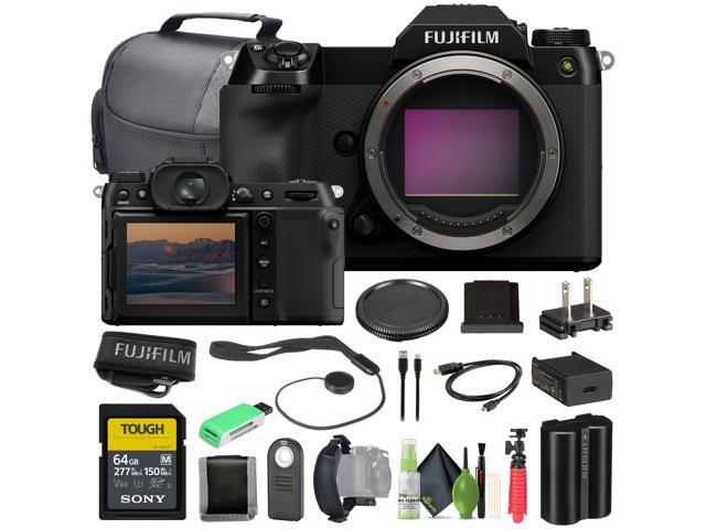 Fujifilm GFX100S II Mirrorless Medium Format Camera Body Bundle + Accessories - Newegg.com