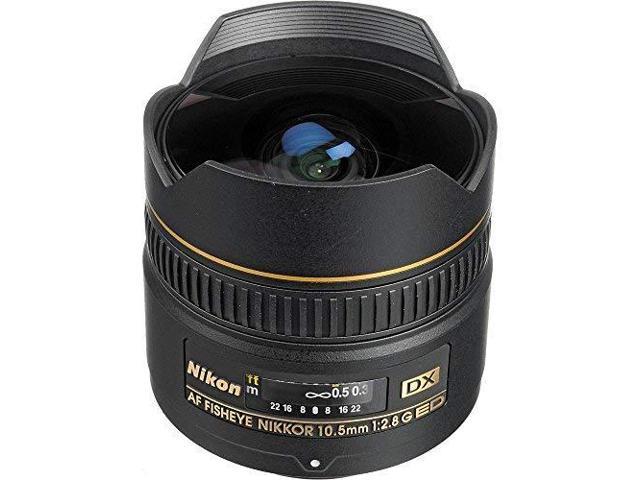 Refurbished: Nikon AF DX NIKKOR 10.5mm f/2.8G ED Fixed Zoom Fisheye ...