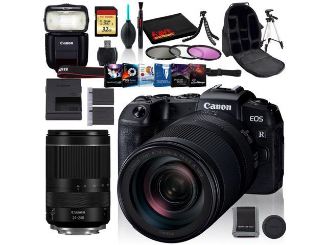 Canon EOS RP Mirrorless Digital Camera with 24-240mm Lens, Memory Kit ...