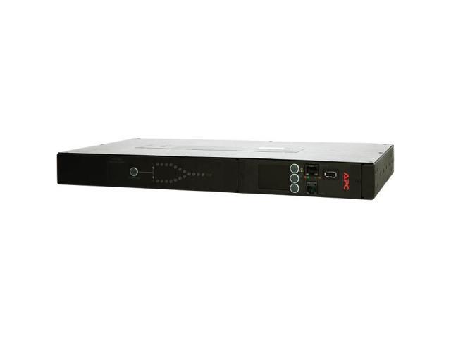 APC AP4430 Rack ATS, 200 / 208V, 20A, L6-20 in, 8 x C13, 1 x C19 out ...