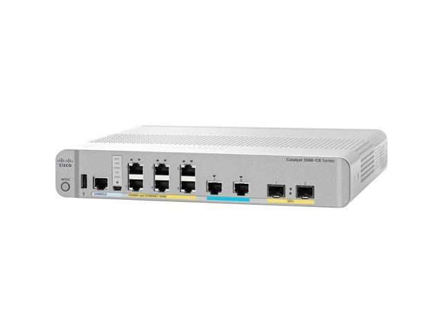 Cisco 3560-CX Switch 6 GE PoE+, 2 MultiGE PoE+, uplinks: 2 x 10G SFP+ ...