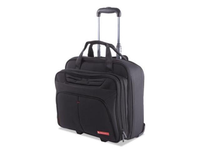 Swiss Mobility Black Purpose Business Case On Wheels, Holds Laptops 15. ...