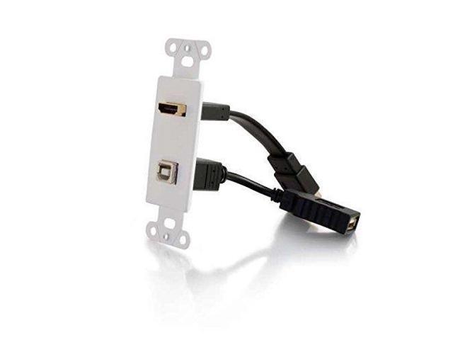 DECORA WALL PLATE HDMI/USB - Newegg.com
