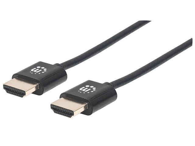 MANHATTAN 394376 Ultra-Thin High-Speed HDMI(R) Cable with Ethernet ...