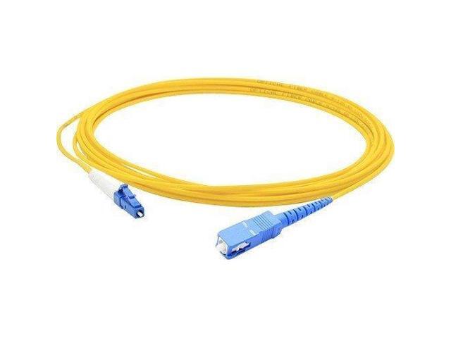 10m Single-Mode fiber (SMF) Simplex SC/LC OS1 Yellow Patch Cable ...