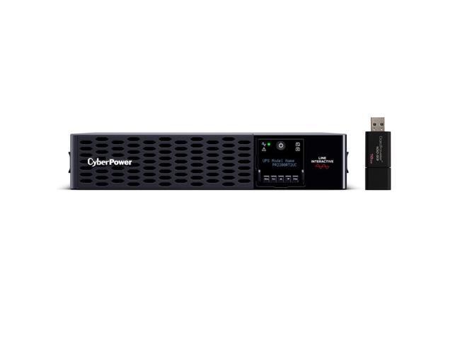 CyberPower PR2200RT2UC 2U Rack/Tower Smart App UPS System 2200VA/2200W ...