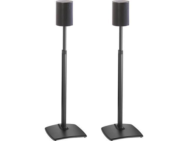 Sanus WSSE1A2-B2 Adjustable Speaker Stands for Sonos Era 100 - Black ...