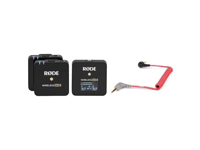 Rode Mic Wireless GO II Compact Microphone System w/2x Tx & 1x Rx W ...