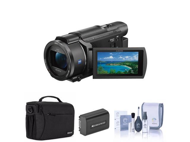 Sony FDR-AX53 4K Ultra HD Handycam Camcorder with Free Accessory Bundle ...