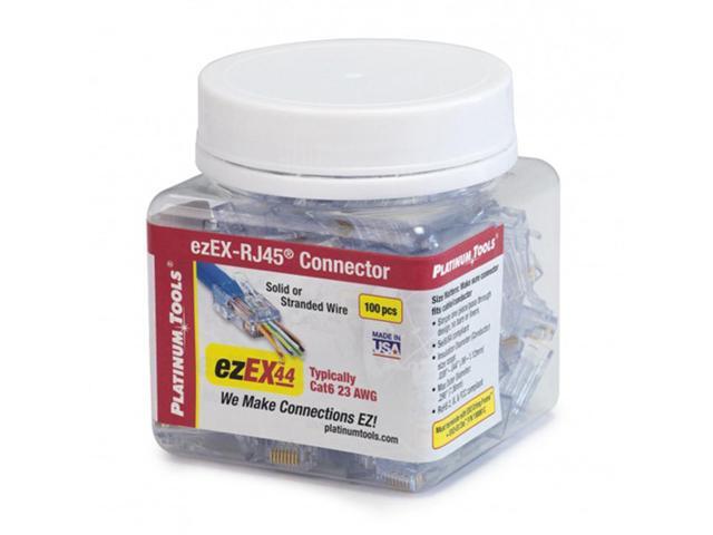 Platinum Tools - 202044J - Platinum Tools ezEX 44 - ezEX-RJ45 Connector ...
