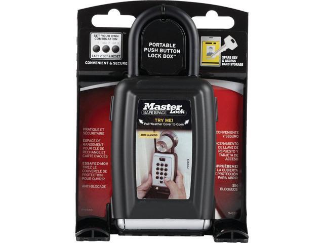 Master Lock Portable Push Button 5 Key Safe 5422D - Newegg.com