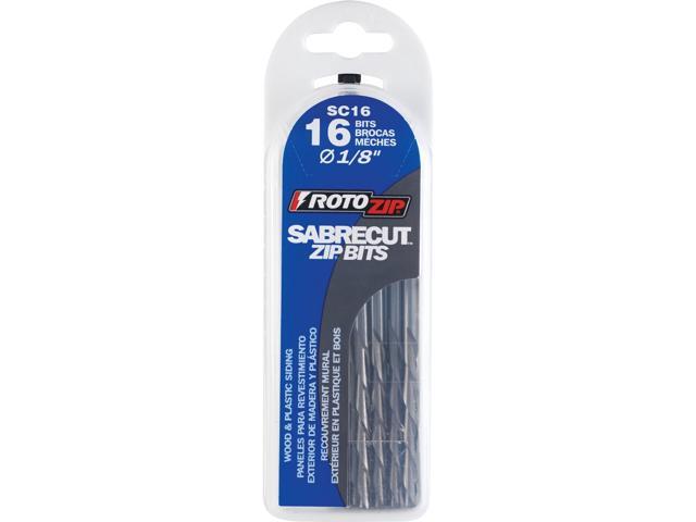 ROTOZIP SC16 Sabercut Drywall Bit,HSS,PK16 - Newegg.com