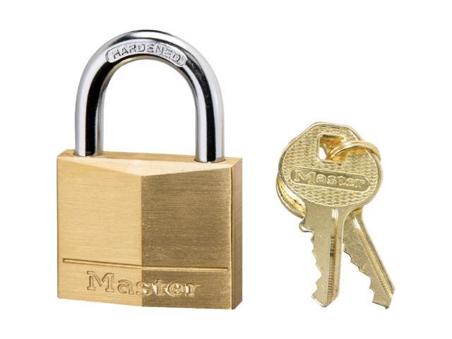 Master Lock 140D 9/16-in Brass Padlock - Newegg.com