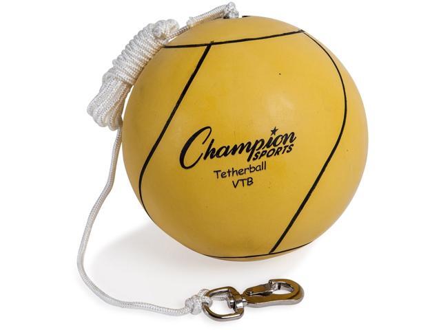 EChampion Sports Yellow Tether Ball - Rubber, Nylon - Yellow - 1 EachE ...