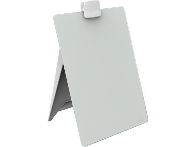 Quartet GDE119 Glass Dry Erase Desktop Easel, 11 X 9, White - Newegg.com