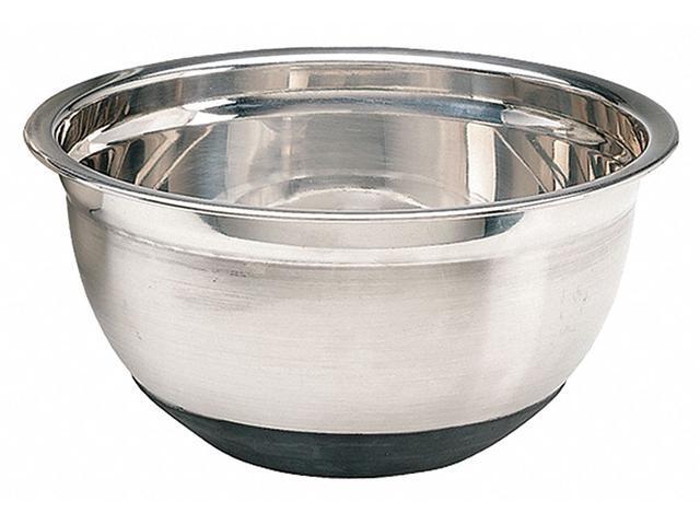 CRESTWARE MBR03 Mixing Bowl,Stainless Steel,3 qt. - Newegg.com