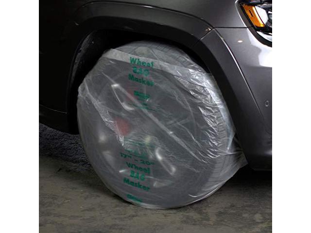 RBL Products Wheel Bag Maskers in Dispenser Box for 16 in Tires 60/Box ...