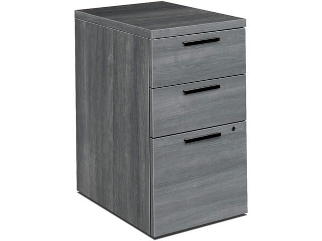 HON 105102LS1 10500 Series Mobile Pedestal, Sterling Ash Laminate ...