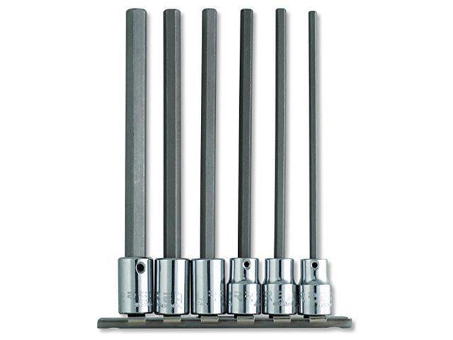 Urrea 4990SML 3/8-Inch Bits Hex Metric Long Socket Set - Newegg.com