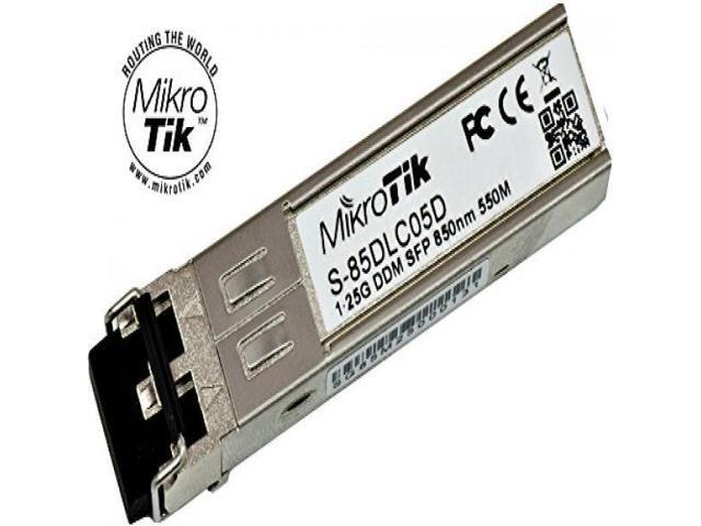 MikroTik S-31DLC20D, Transceiver 1.25G DDM SFP 1310nm Dual LC connector ...