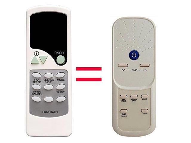 ying ray hada01 replacement for daewoo air conditioner remote control ...