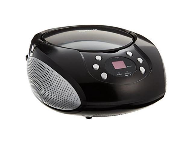 Craig Portable CD Boombox with AM/FM Radio, Black CD6918 - Newegg.com