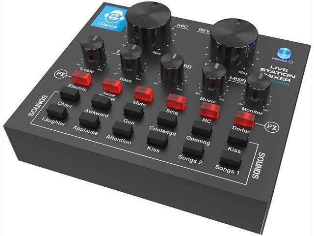 iDance - MS1812 - Pro Broadcasting and Rec Mixer with Bluetooth and ...