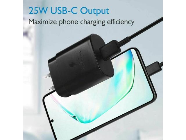 Samsung 25w Usb C Super Fast Charging Wall Charger Black Us Version