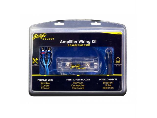 STINGER SSK0 Select Wiring Kit with Ultra-Flexible Copper-Clad Aluminum ...