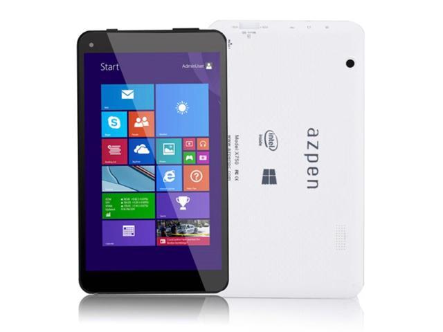 AZPEN X750 7" X750 Intel(R) Quad Core HD Tablet with Windows(R) 8.1 ...