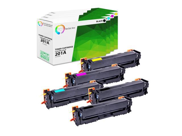 TCT Compatible Toner Cartridge Replacement for the HP 201A Series - 5 ...
