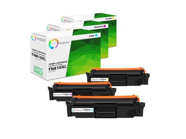 True Color Toner TN810XL Color Toner Cartridge 3 Pack - Premium ...