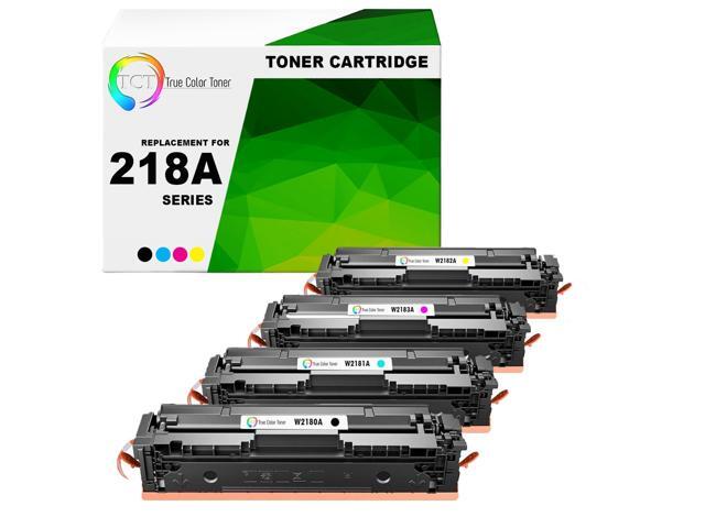 TCT 218A Toner Cartridge 4 Pack - Premium Compatible Replacement WITH ...