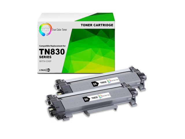 TCT TN830 Toner Cartridge 2 Pack - Premium Compatible Replacement for ...