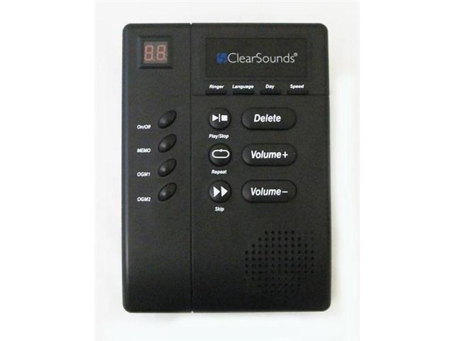 ClearSounds ANS3000 Digital Amplified Answering Machine - Newegg.com