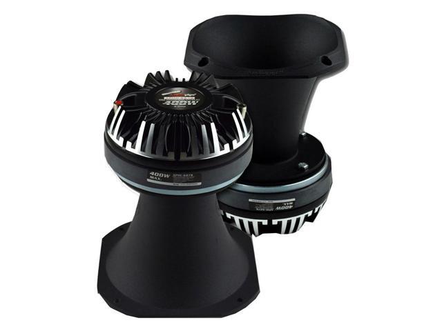 Audiopipe 6.2" Inch Compression Driver With Aluminum Horn 400w Each ...
