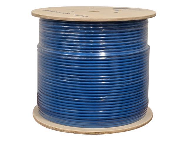 Cat6 Plenum Shielded (CMP), 1000ft, 23AWG | 100% Solid Bare Copper ...