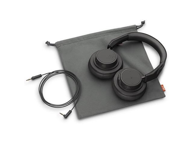 Plantronics BackBeat GO 600 Over-The-Ear Wireless Headphones (Black ...