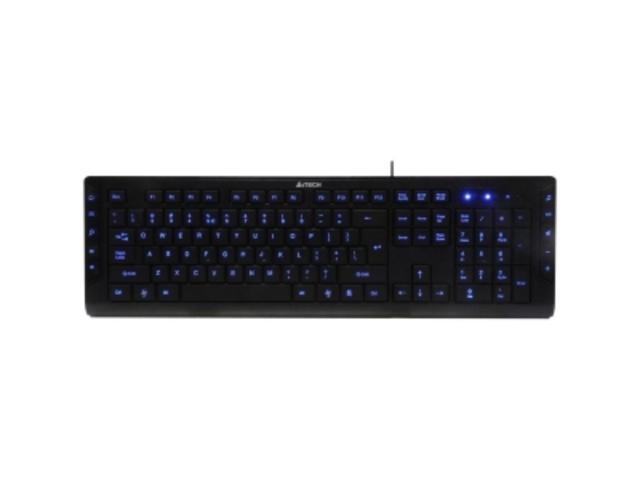 A4tech KD-600L Ultra Slim LED Illuminated Keyboard One-Touch Hotkeys ...