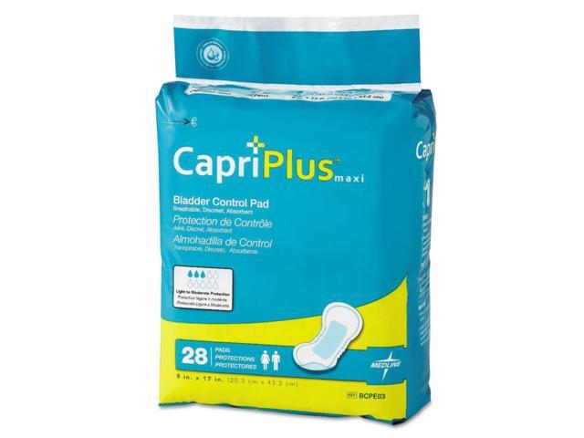 Medline BCPADE03 Capri Plus Bladder Control Pads Case Of 168 EA ...