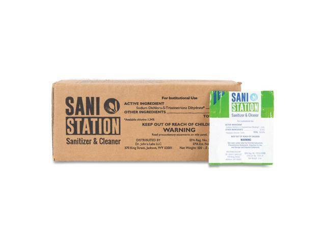 San Jamar Sani Station Sanitizer & Cleaner 0.5 ounce Packets Model ...